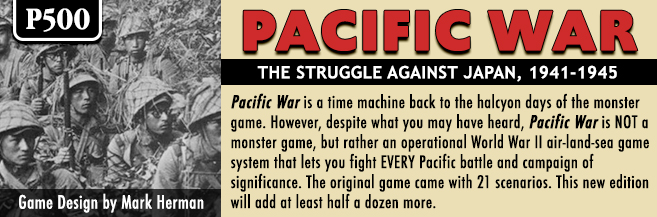 GMT Games - Pacific War: The Struggle Against Japan, 1941-1945
