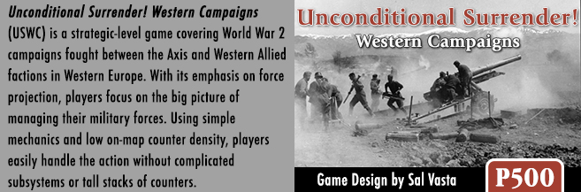 GMT Games - Unconditional Surrender! Western Campaigns